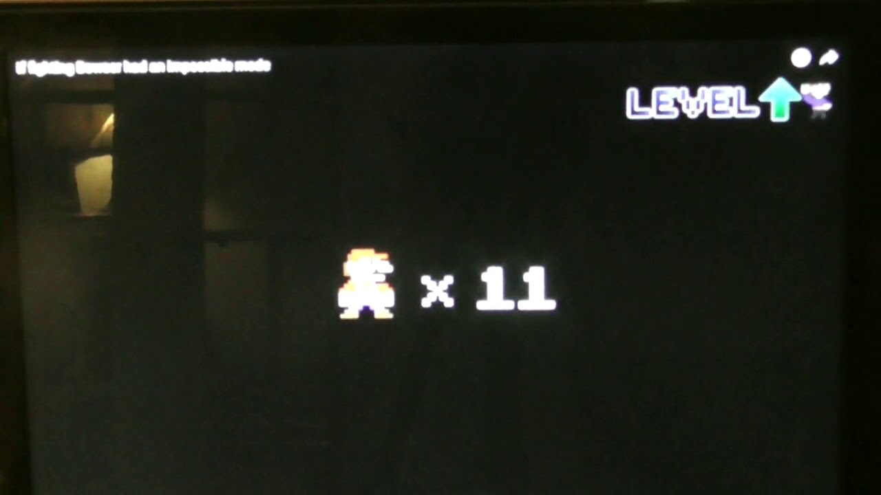 Reacting to If fighting Bowser had an impossible mode - YouTube