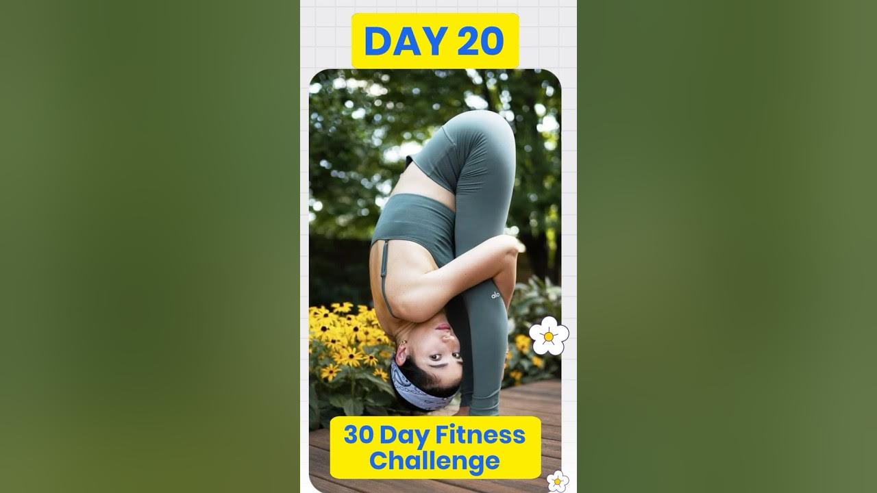 Day 20 – 30 Day Fitness Challenge | Lower Body Strength Workout at Home #weeklyworkout# ...