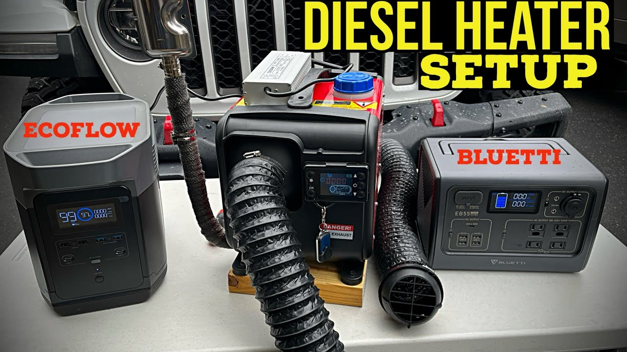 How to Setup Diesel Heater! Solution if your power station won’t get ...