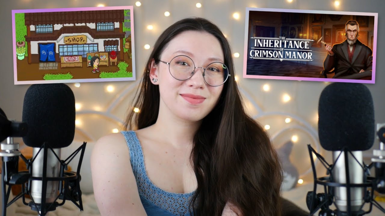 ASMR Games I've Been LOVING Lately 💖 Close Up Ear to Ear Whispering ...