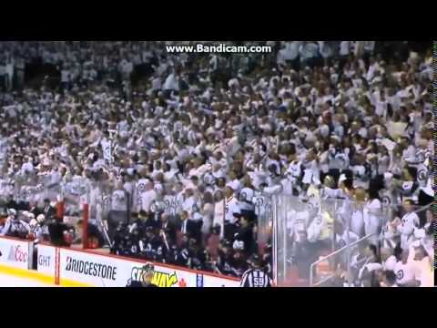 Winnipeg Jets fans chant GO JETS GO for an entire commercial break ...