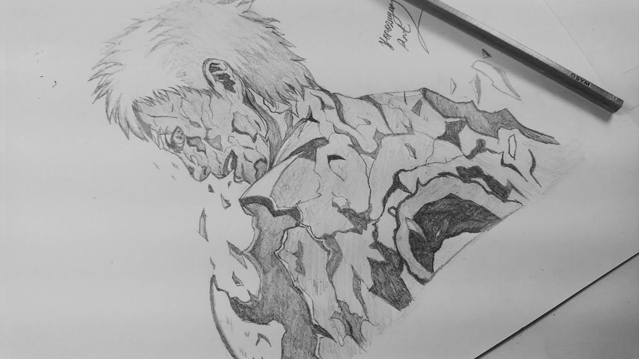 Drawing Uhiha Obito Death || NARUTO SHİPPUUDEN - YouTube