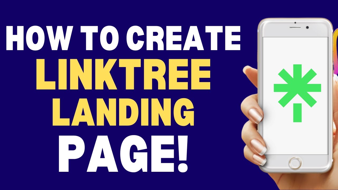 How To Create Linktree Landing Page 2023 - YouTube