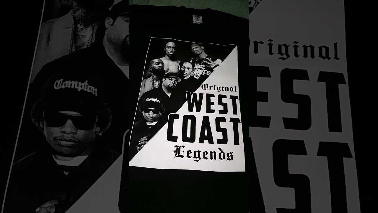Original West coast legends t-shirt - YouTube
