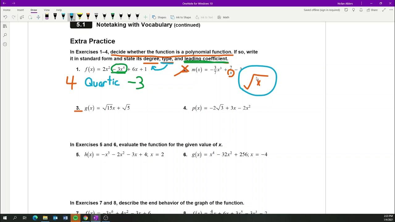 An Introduction to Polynomial Functions - YouTube
