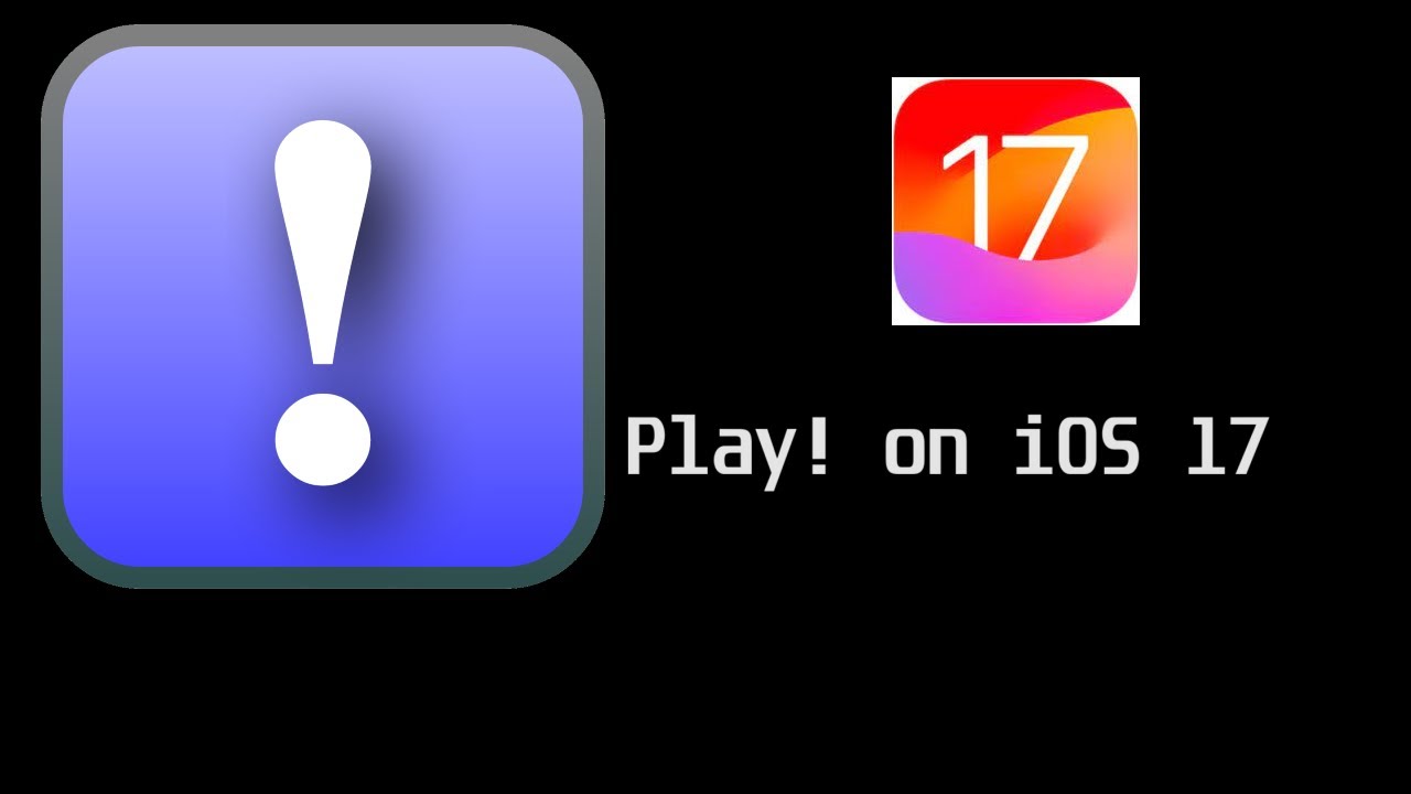 Play! Emulator On iOS 17 (iPhone XR) - YouTube