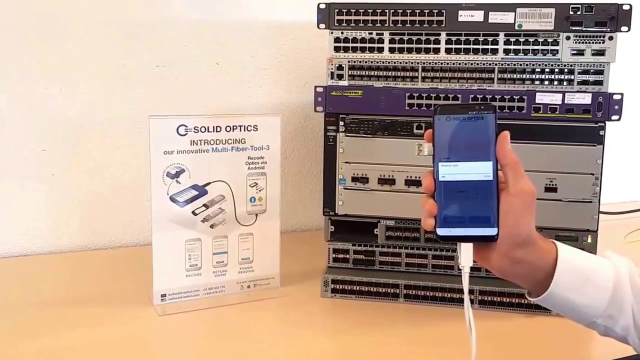 Demonstration Solid Optics: Multi Fiber Tool 3 - YouTube