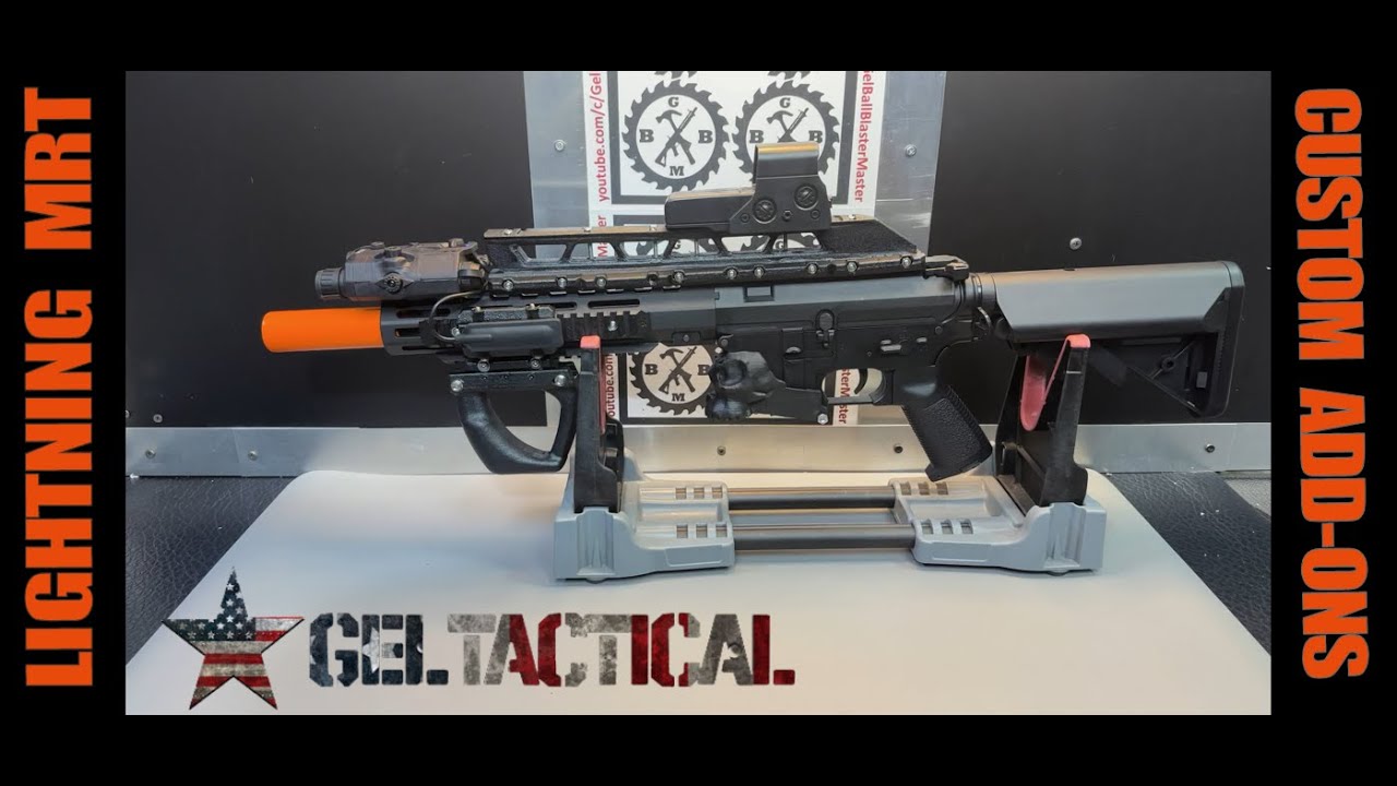 GELTACTICAL - Lightning MRT Gel Ball Blaster (TOY!) - Custom Add Ons ...