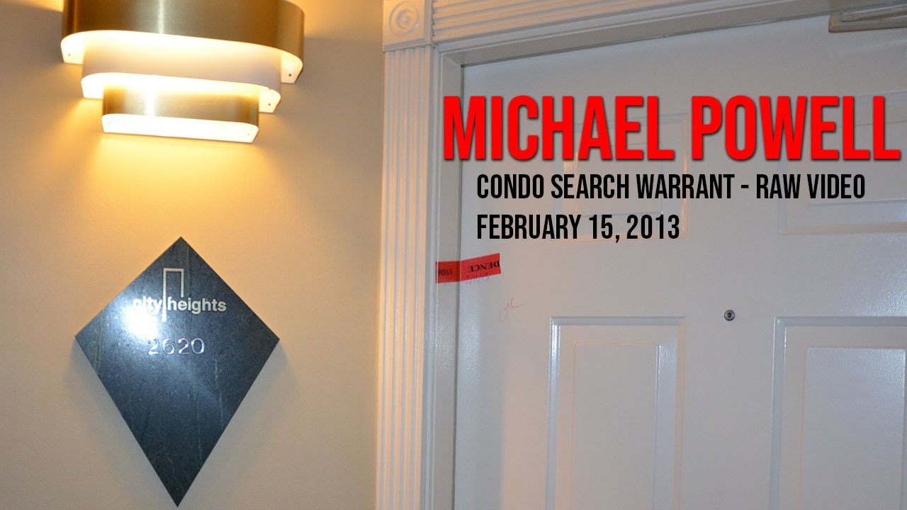 Susan Powell case - Michael Powell condo search warrant raw video - YouTube