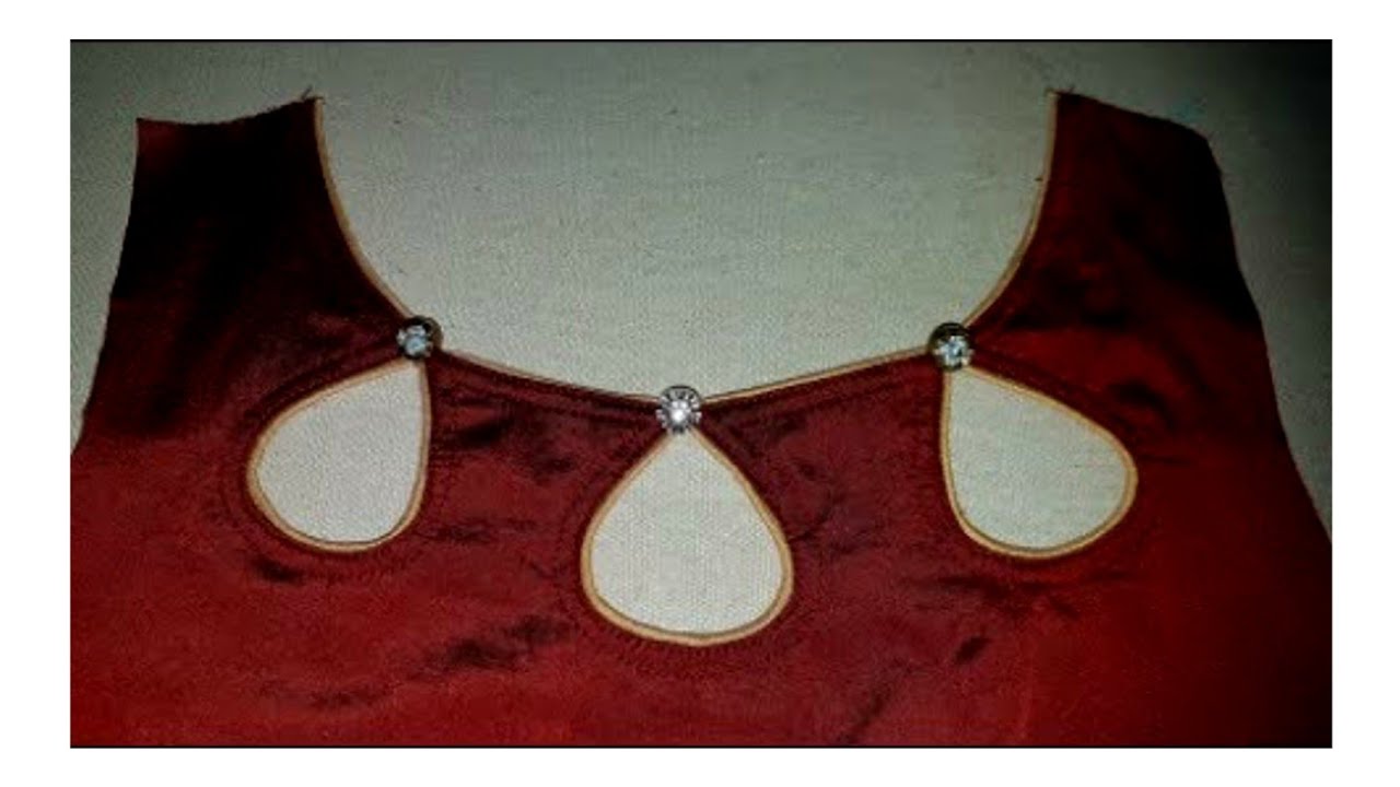 Simple And Beautiful Neck Design || Key Holes Neck design. - YouTube