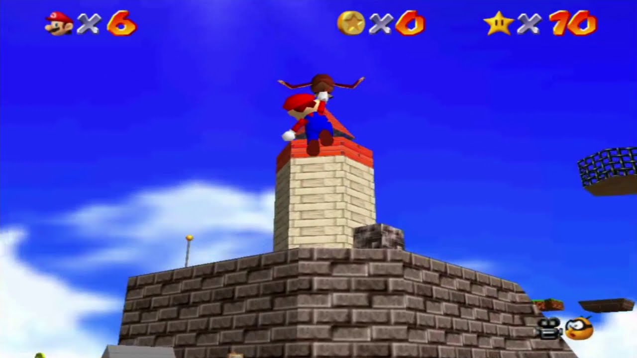 ImMon6510 Guide - Super Mario 64 - Whomp's Fortress / Fall onto the ...