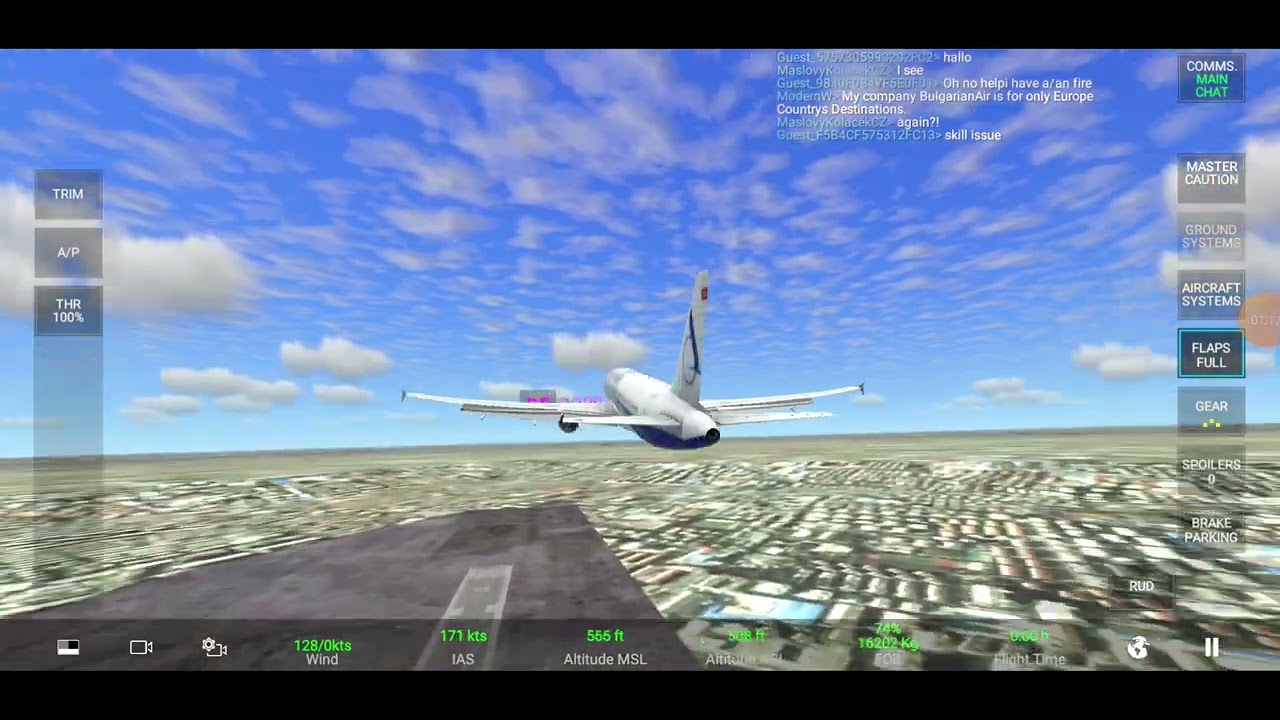 RFS A320 Takeoff and Landing - YouTube