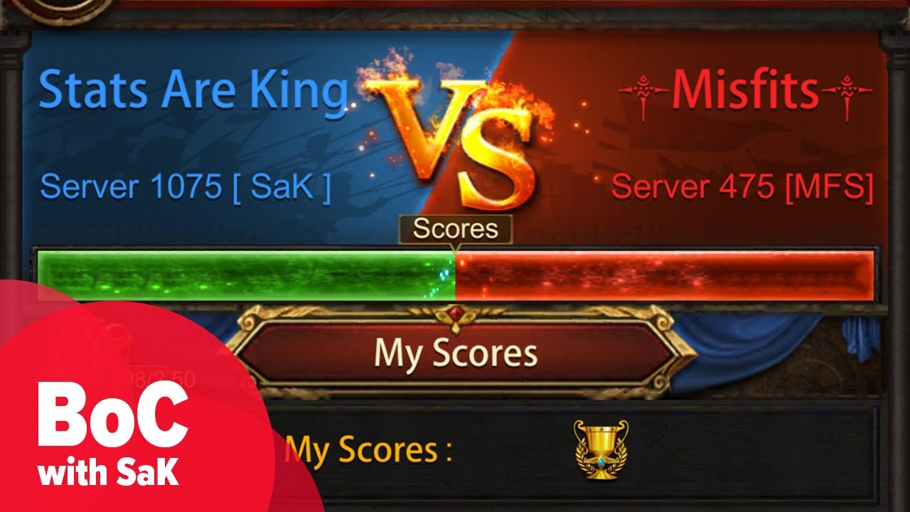 SaK vs S475 MFS - Fast Rallies, Zeroing K44 Keeps! | BoC | Evony: The ...