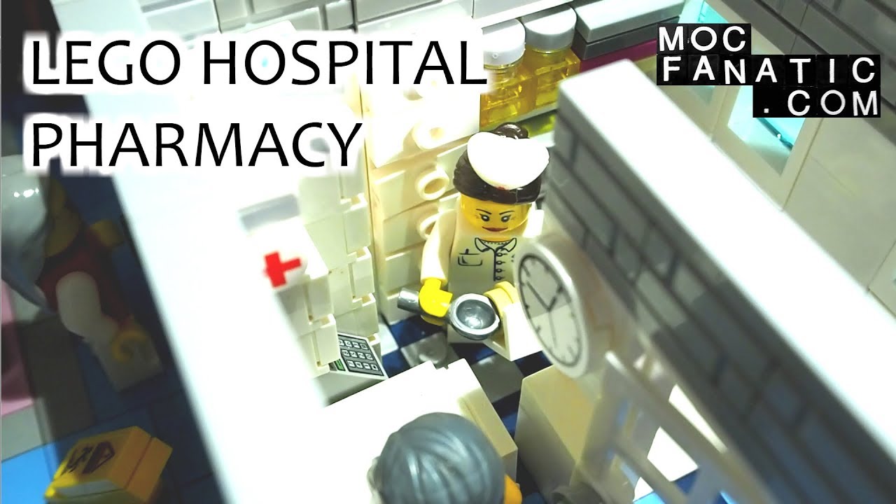 LEGO Hospital Pharmacy - YouTube