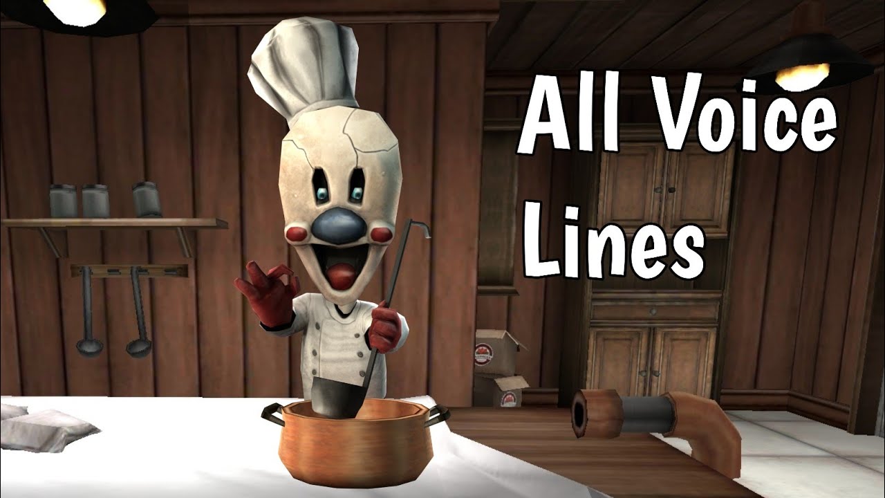 Ice Scream 6 Chef Mini Rod All Voice lines | Ice Scream 6 - YouTube
