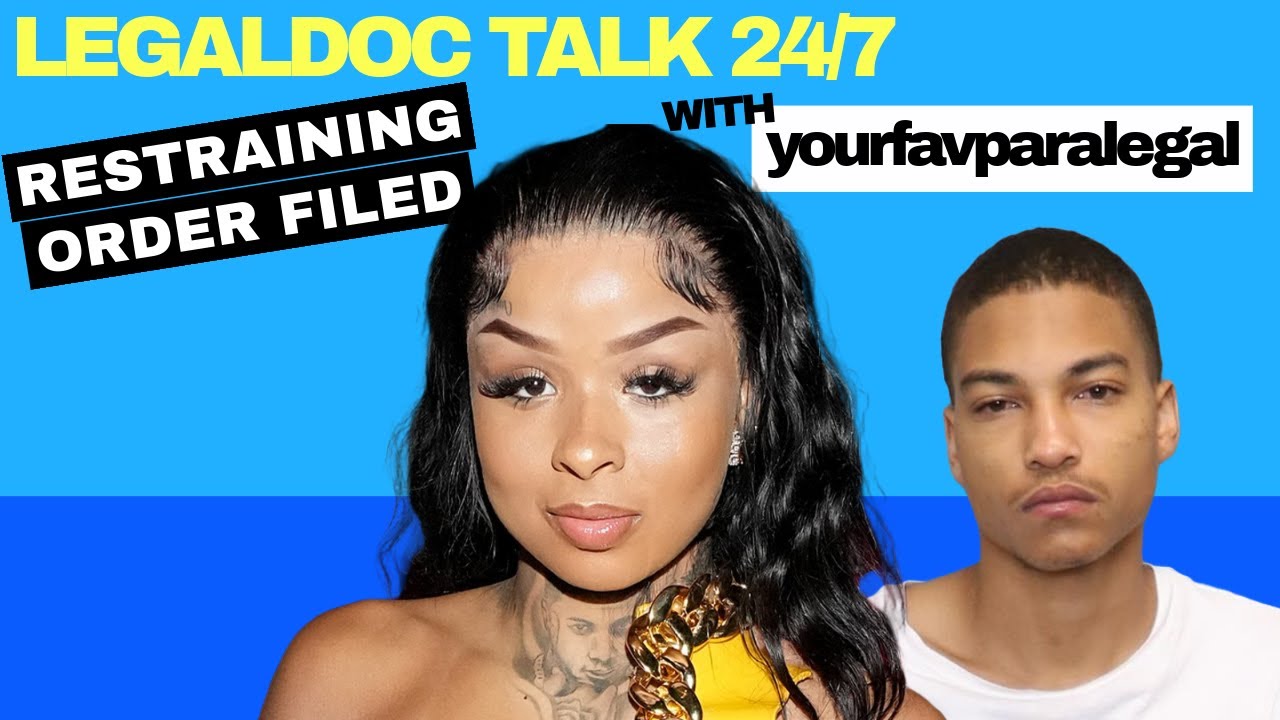 CHRISEAN FILES EMERGENCY RESTRAINING ORDER AGAINST EX RONNY DOE - YouTube