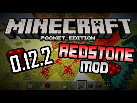 REDSTONE NA MCPE! - Redstone Mod na iOS & Android! 0.12.2 - Minecraft ...