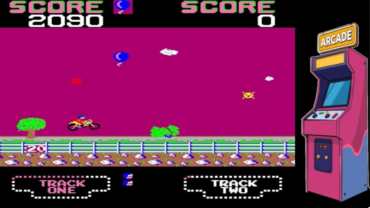 Superbike Arcade Longplay Playthrough Century Electronics 1983 - YouTube