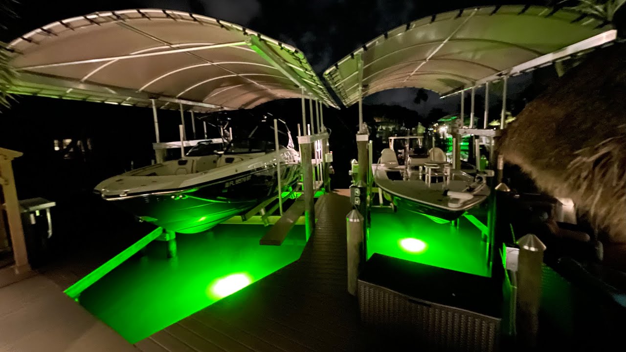 Underwater Fish Light Installation - YouTube