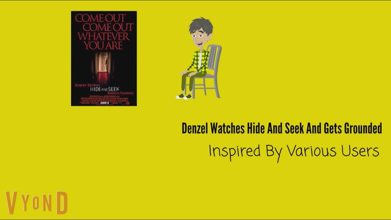 Denzel Watches Hide And Seek And Gets Grounded - YouTube