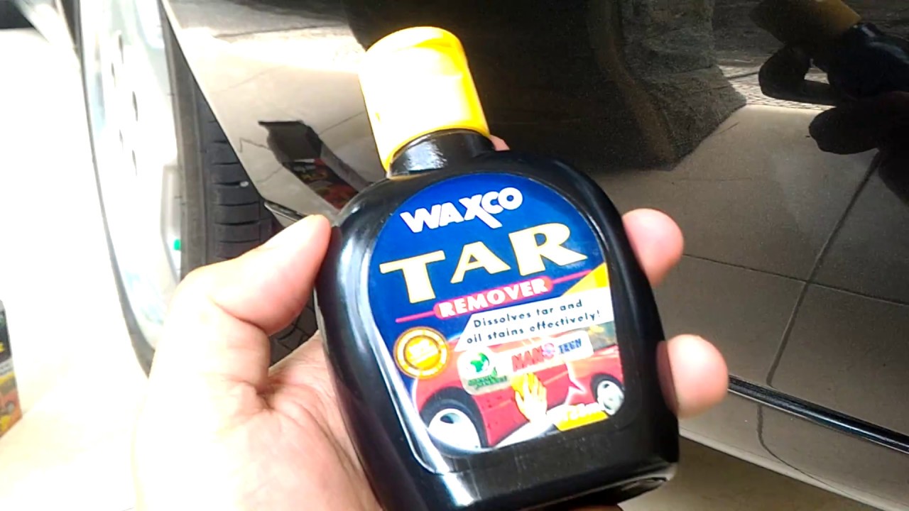 WAXCO TAR REMOVER in w202 Bumper - YouTube