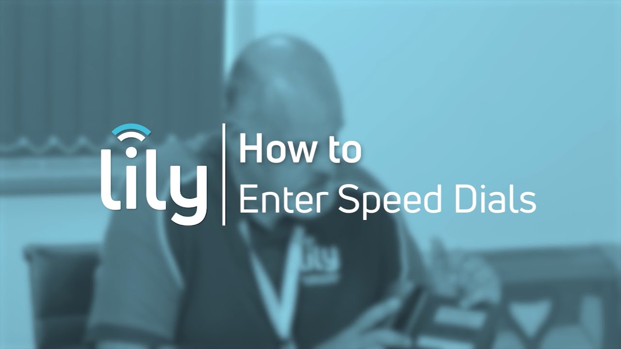 How to Enter Speed Dials - YouTube