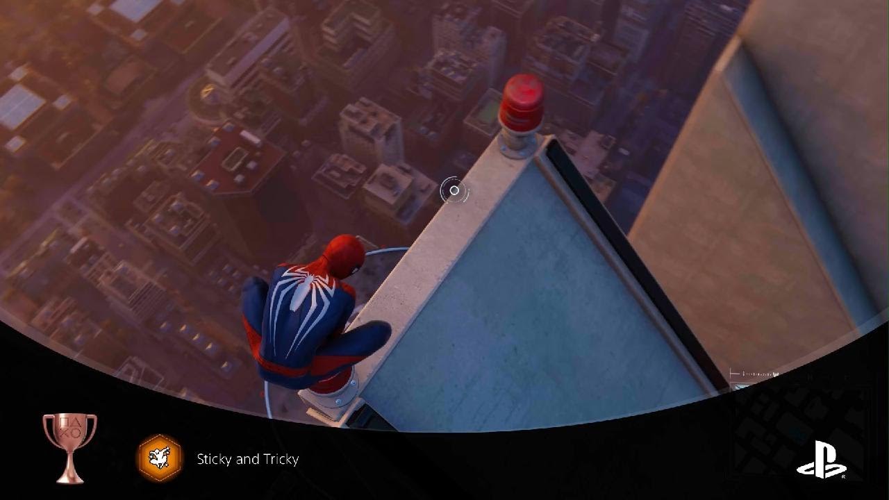 Sticky and Tricky Trophy Marvel's Spider-Man Remastered (PS5) Clip ...