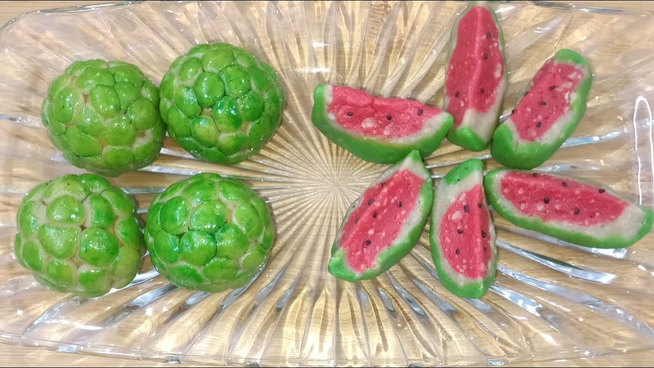 Kaju Katli Sweet Recipe || Only With 3 Ingredients || Custard Apple ...