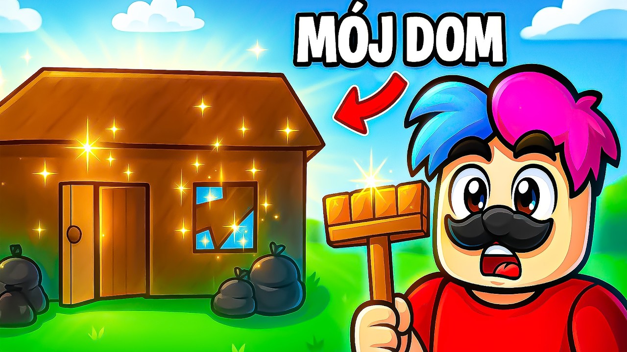 Zarabiam MILIONY $$$ Czyszcząc Domy w Roblox - YouTube