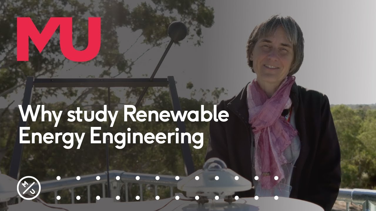 Why study Renewable Energy Engineering at Murdoch - YouTube