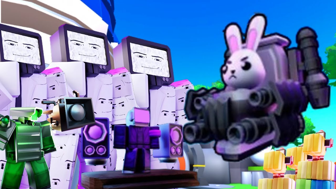 Mewing TV Man in Toilet Tower Defense is OP - YouTube