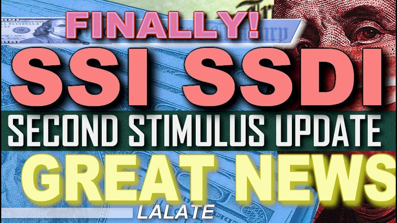SECOND STIMULUS CHECK SSI SSDI SSA SS Veteran | Second Stimulus Package ...