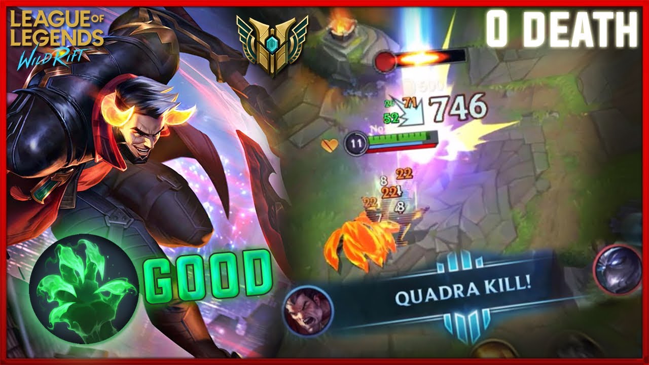 GRASP OF UNDYING DARIUS IS GOOD!!? | BARON LANE GAMEPLAY | WILDRIFT ...