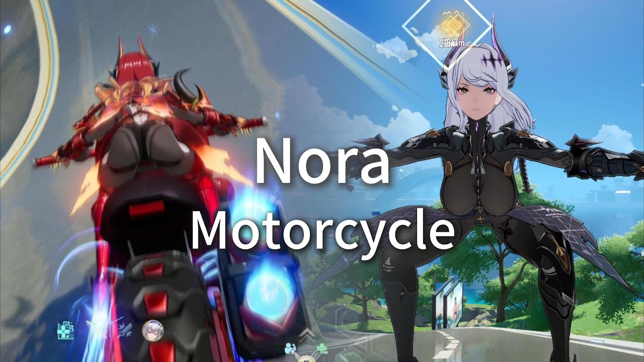 Nora Motorcycle Skill Tower of Fantasy CN 4.2 Test Server - YouTube