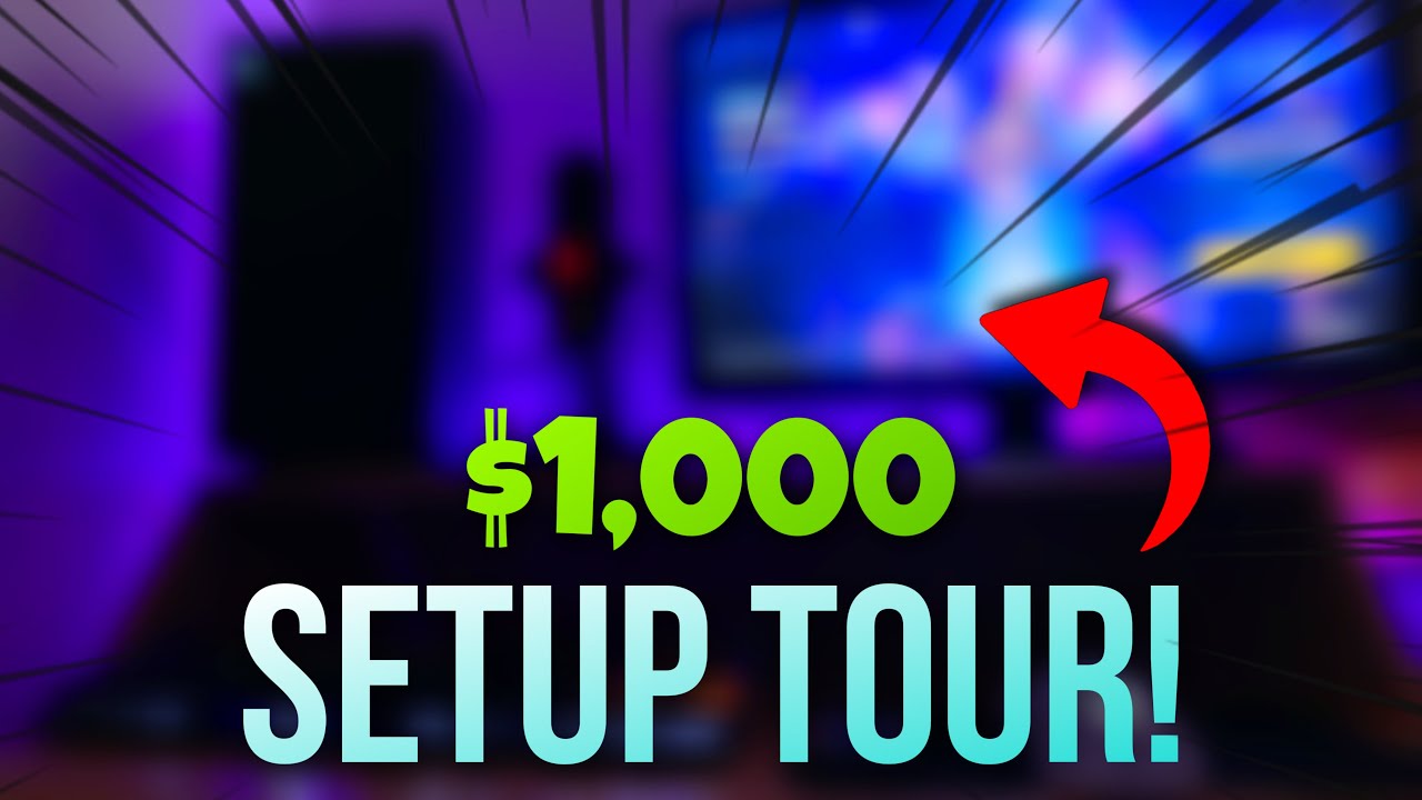 *2023* SETUP Tour Of A Small Upcoming YouTuber || 2023 Setup Tour - YouTube