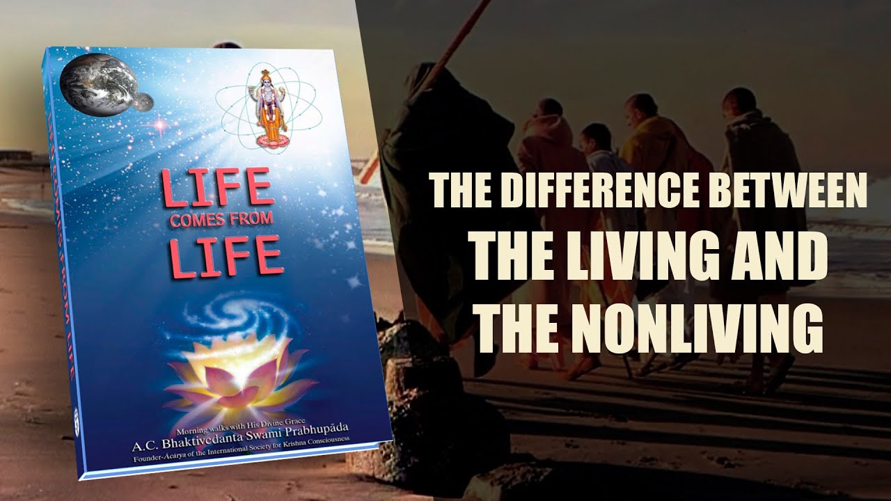 The Difference Between the Living and the Nonliving / Life Comes from ...
