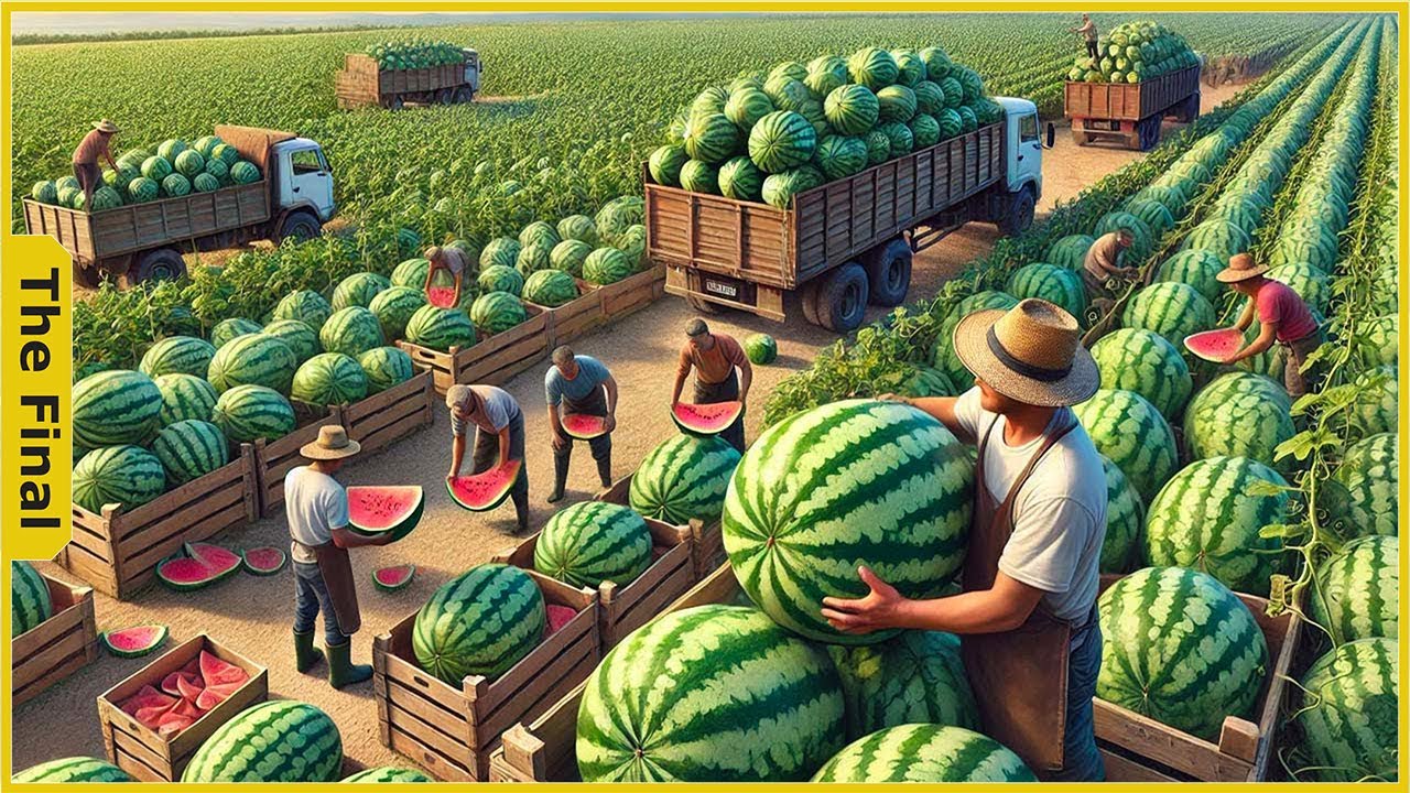 How Turkish Farmers Harvest Millions of Tons of Fruits and Vegetables ...