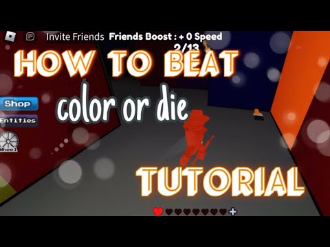 how to beat color or die: chapter 1 |tutorial| - YouTube