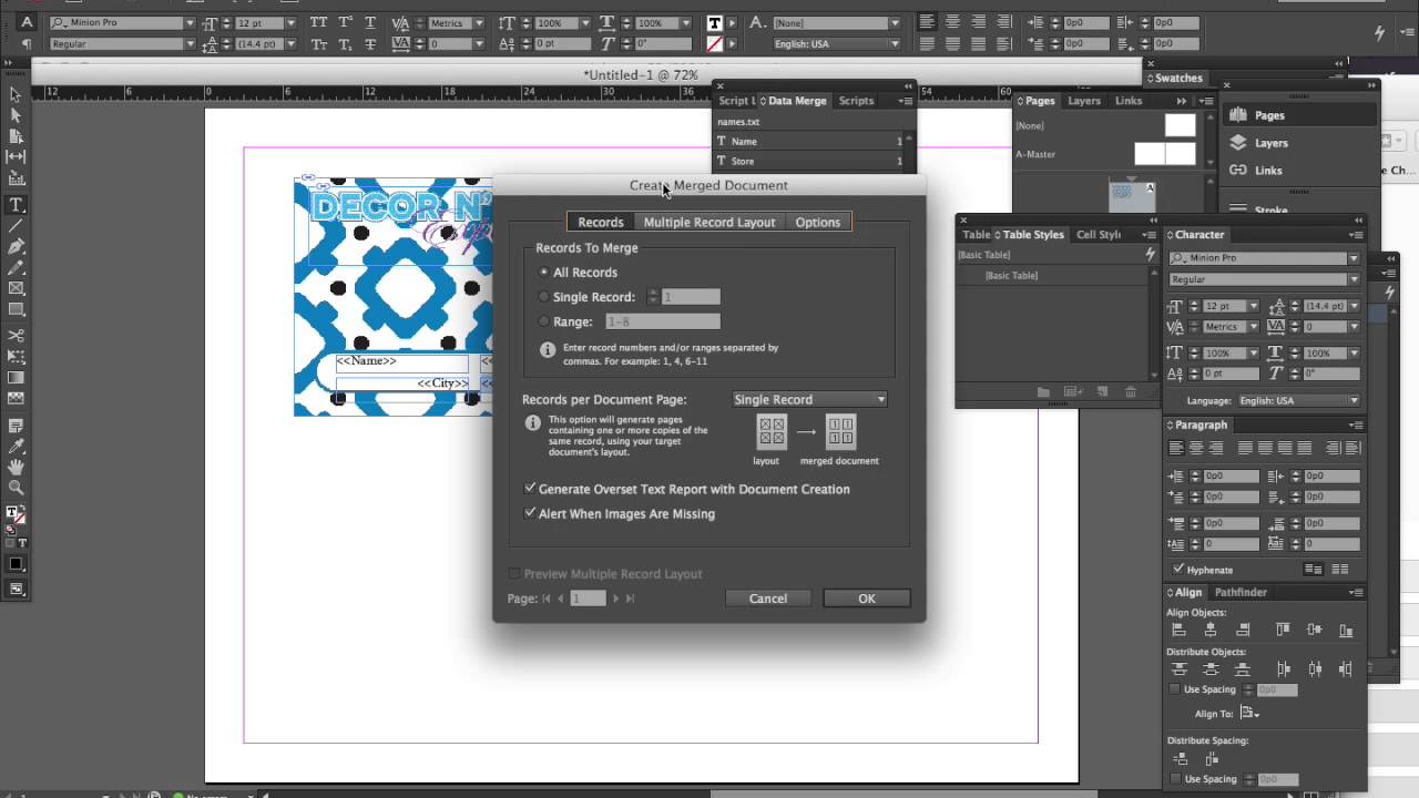 Save Hours of Work With InDesign - YouTube