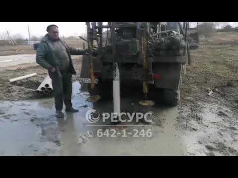 Бурение скважины в д. Малое Переходное Тосненского района