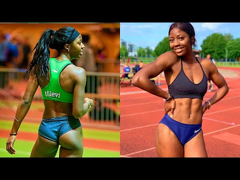Khaddi Sagnia | Long Jump | 2022 World Indoor Championship Sport Beautiful Woman