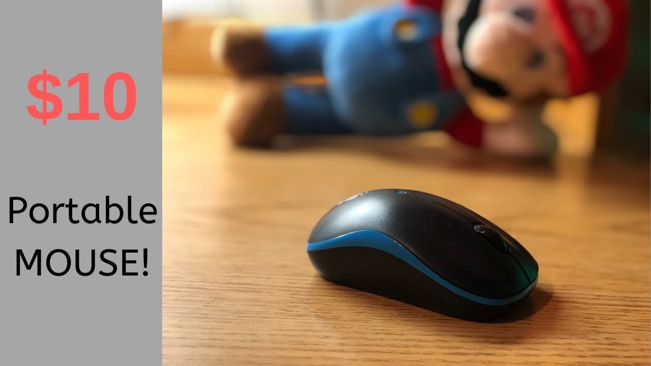 10 Dollar Wireless Mouse! (Essential Accesories for CHEAP!) | Mario ...