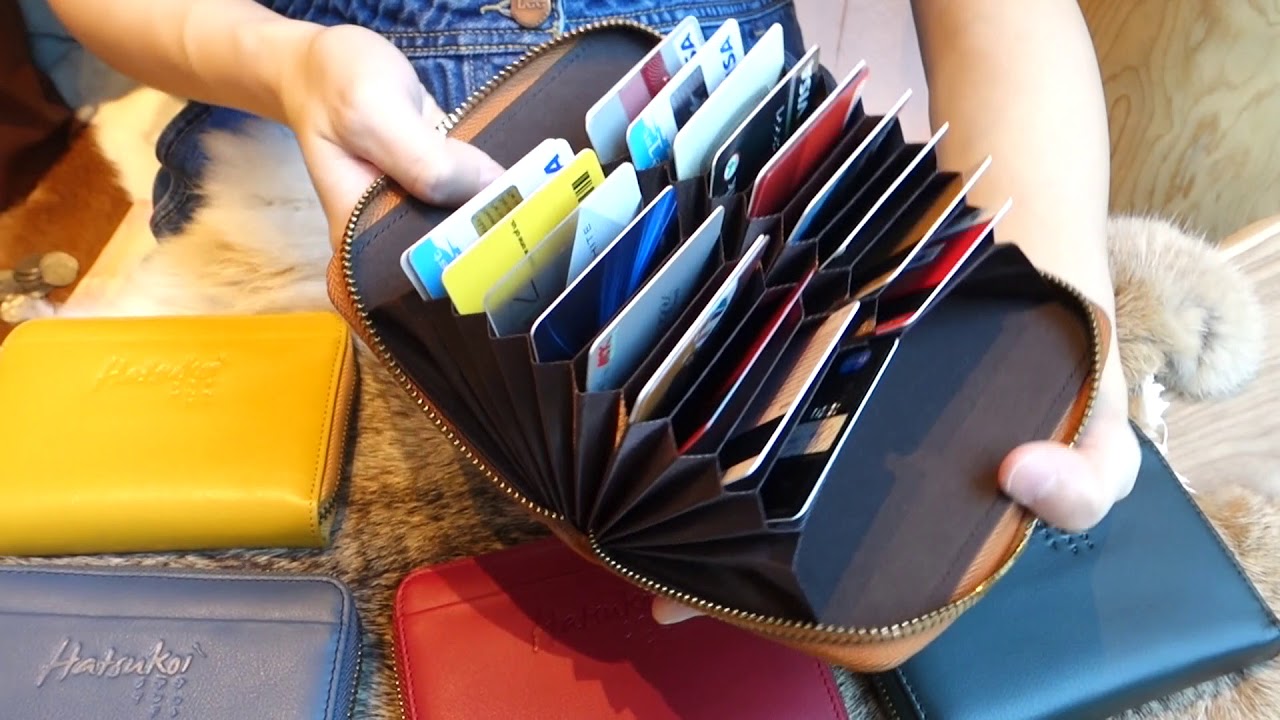 Hatsukoi Leather Wallet - Collection 165 :: Wafer - YouTube