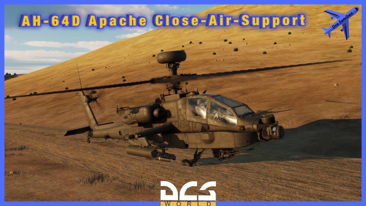 Apache CAS Ops / Apache AH-64D / DCS World 2.8 #apachehelicopter # ...