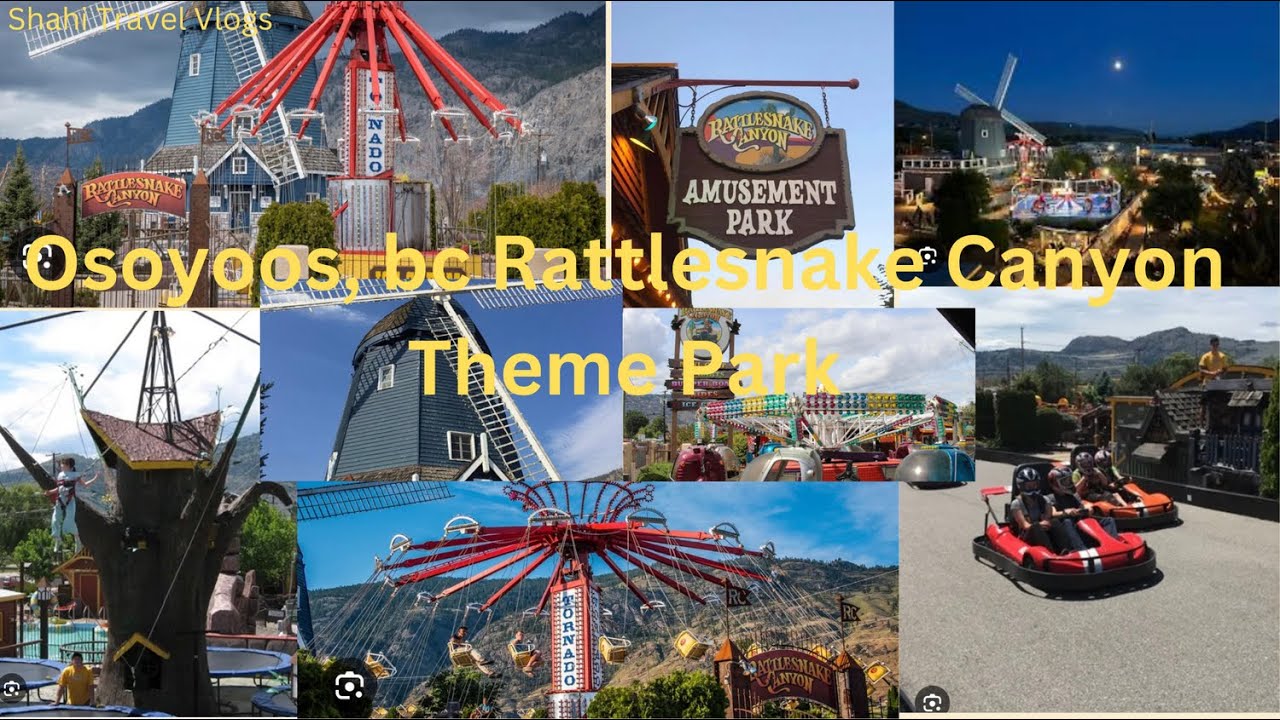 Osoyoos bc, Rattlesnake Canyon Theme Park - YouTube