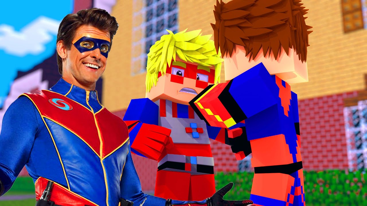HENRY DANGER ENCONTROU O CAPITÃO MAN NO MINECRAFT! - YouTube