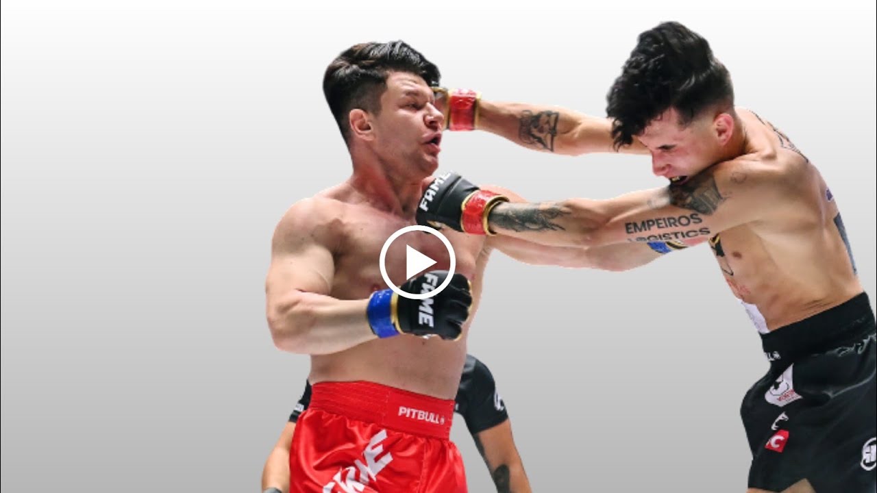 NIE DAŁ MU ZAROBIĆ? Natan Marcoń vs Denis Załęcki - Gala Clout MMA 3 - Walka przerwana w 1 ...