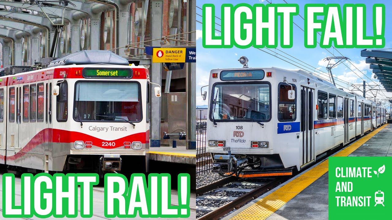 The Problem With American Light Rail - YouTube