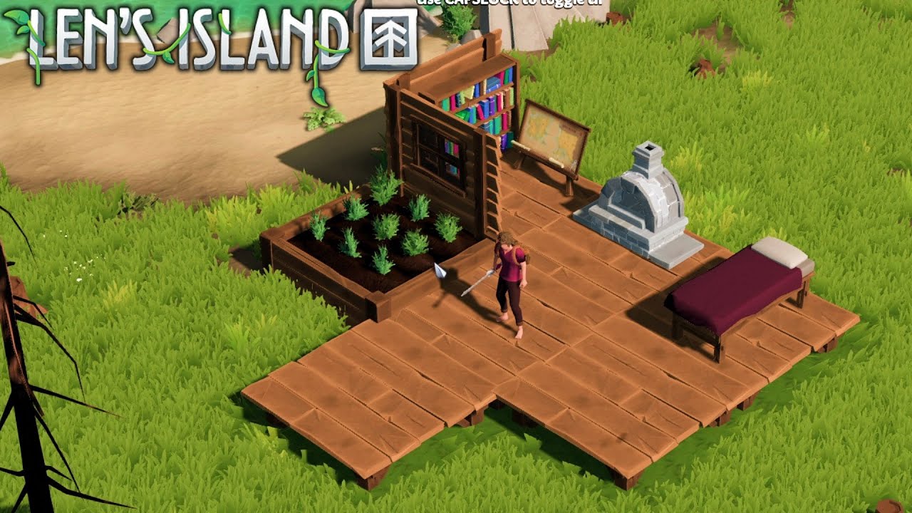 Build, Fight, Farm & Explore | Len's Island Gameplay | Part 1 - YouTube