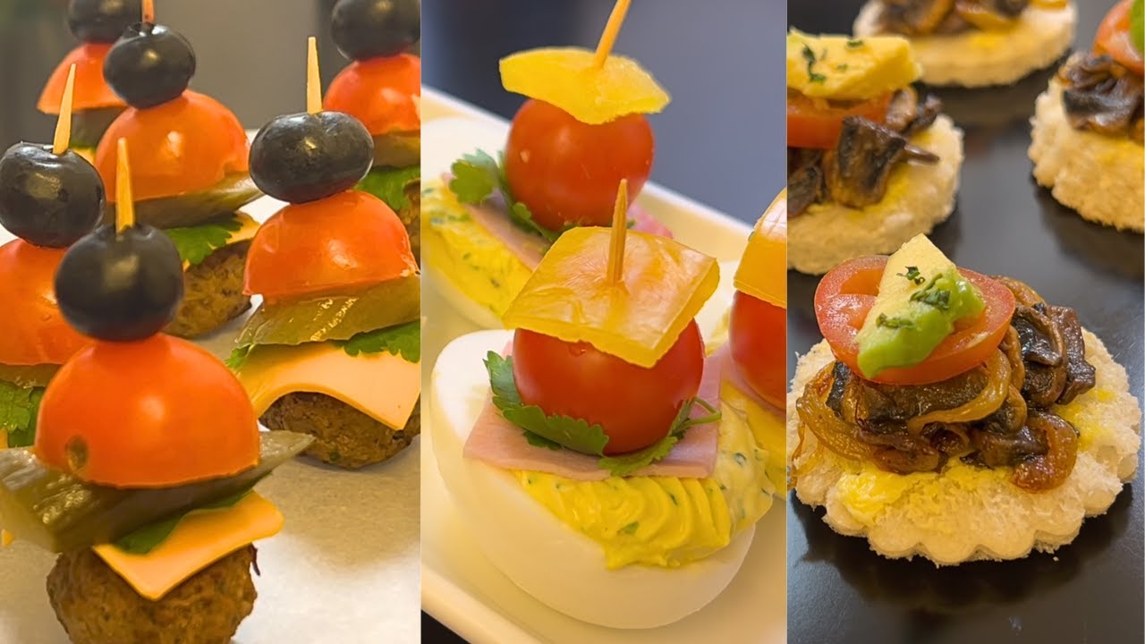 3 Easy Finger Food Ideas Perfect for Any Occasion - YouTube